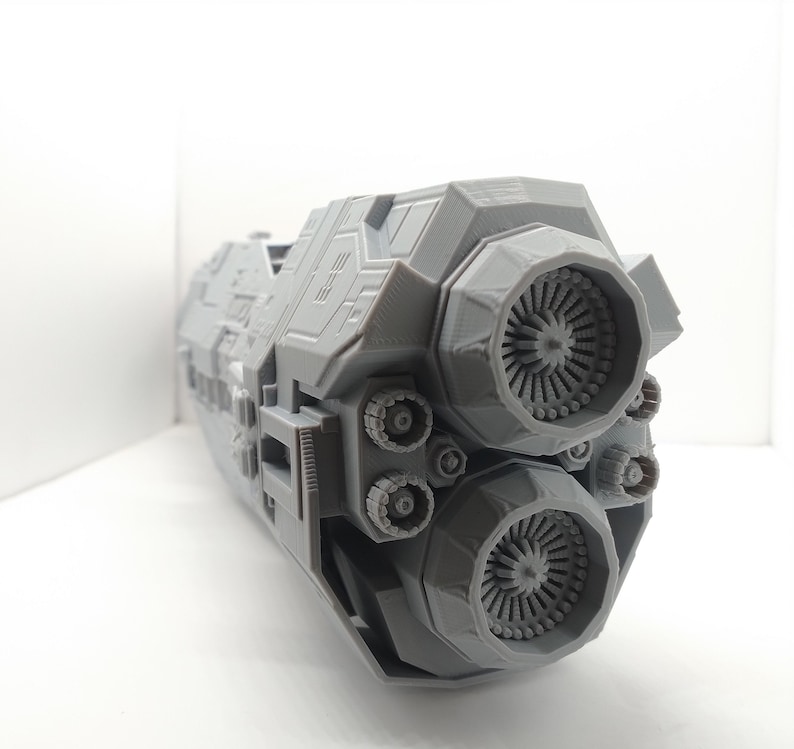 Valiant - 30cm/12in Kit Model - Custom Spaceship Sci-fi Model Kit Space ...