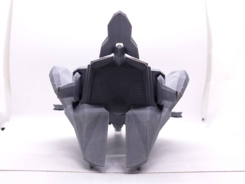 Phantom - 9" or 12" Model - Custom Spaceship Sci-fi Model Kit Space ...
