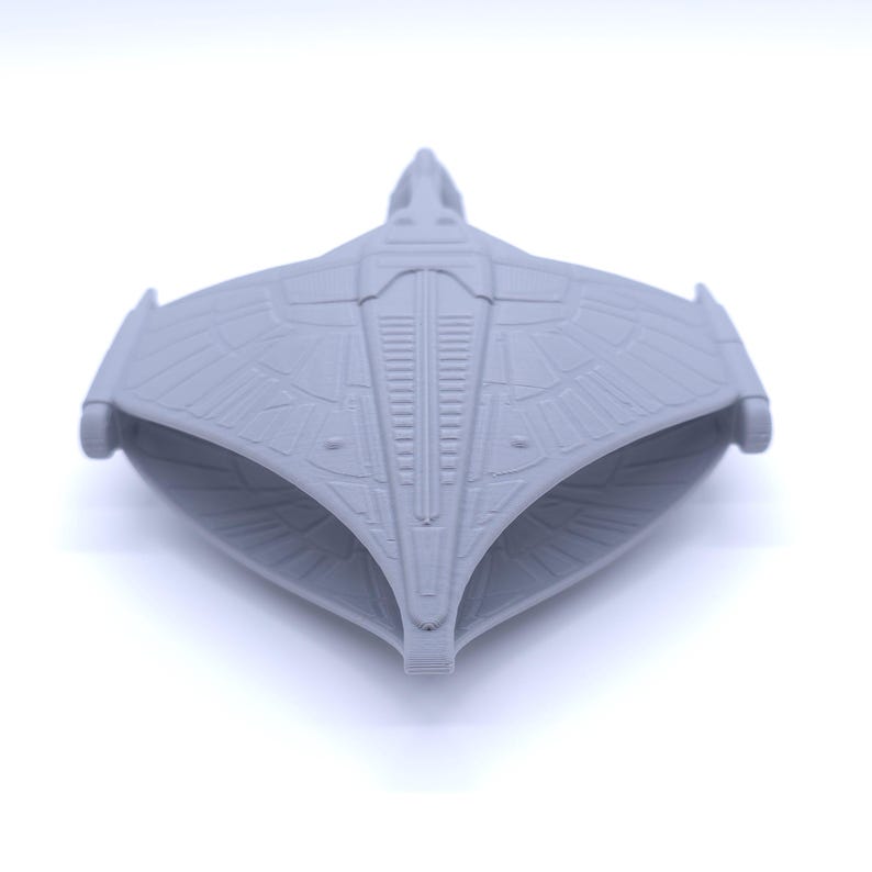 Warbird - 1", 3", 6" or 12" Model - Custom Spaceship Sci-fi Model Kit ...