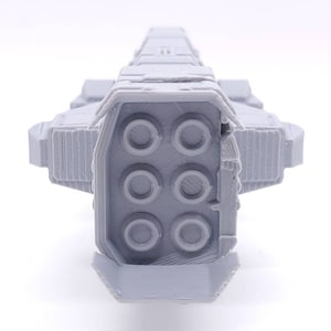 Taiidan Qwaar Jet - 1", 3", 6" or 12" Model - Custom Kit Homeworld Ship ...