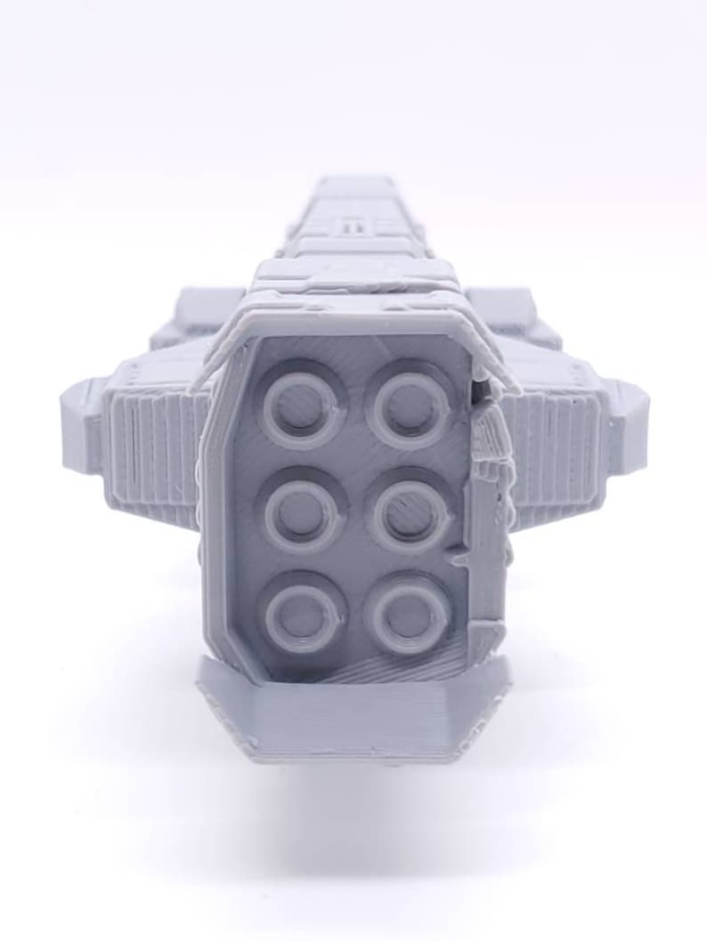 Taiidan Qwaar Jet - 1", 3", 6" or 12" Model - Custom Kit Homeworld Ship ...
