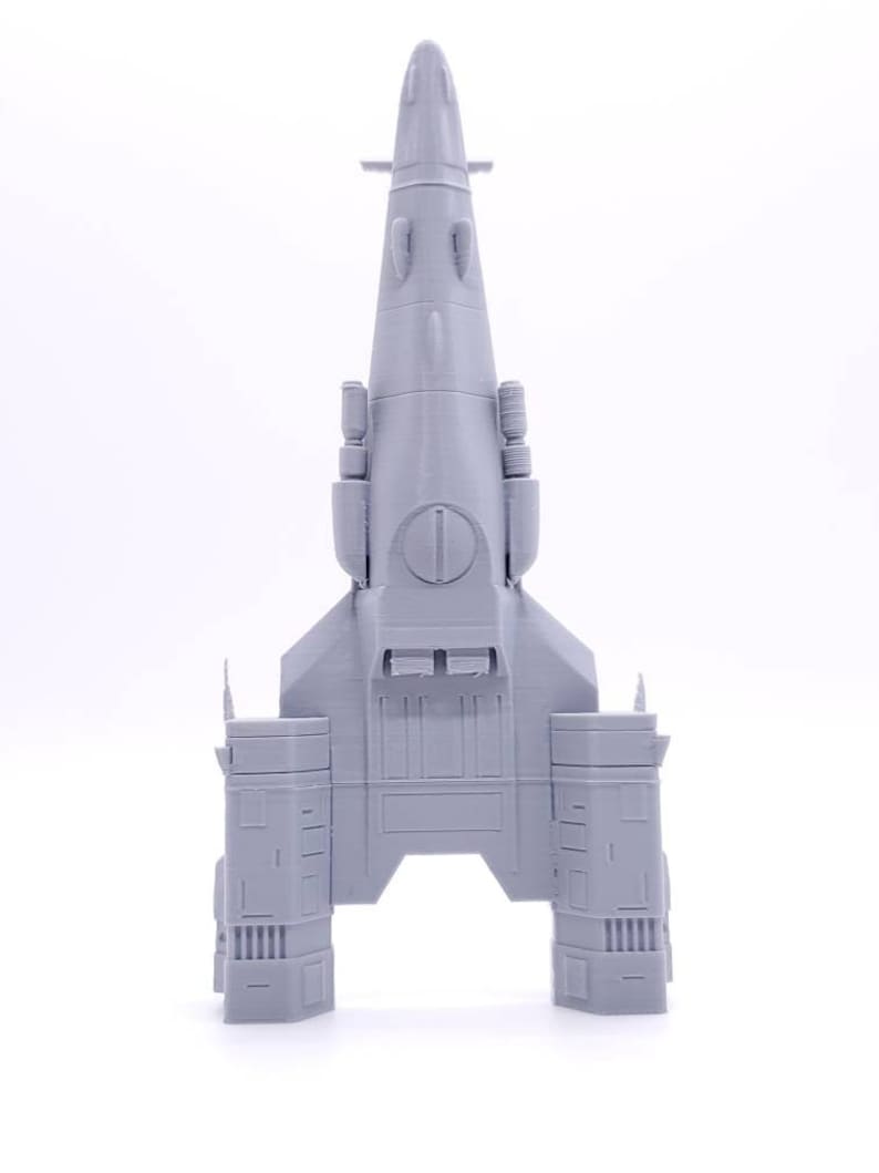 Oberth Class 1", 3", 6" or 12" Model - Custom Kit Robotech Space Ship ...