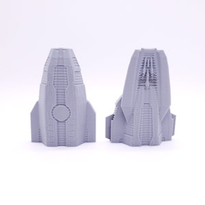 Cygnus Class Gunstar - 1", 3", 6", 12" or 18" Model - Custom Spaceship ...