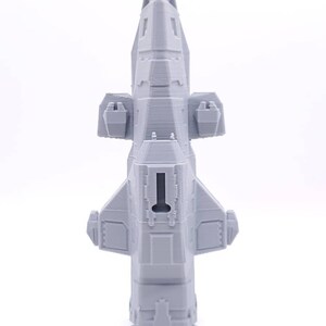 Taiidan Qwaar Jet - 1", 3", 6" or 12" Model - Custom Kit Homeworld Ship ...