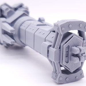 Truman-class - 1", 3", 6" or 12" Model - Custom Kit Space Ship ...