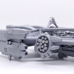 SDF-2 Megaroad - 1", 3", 6" or 12" Model - Custom Kit Macross Robotech ...