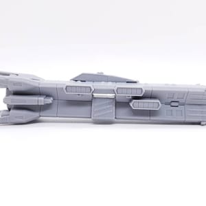Ikazuchi Class 1", 3", 6" or 12" Model - Custom Kit Robotech Space Ship ...