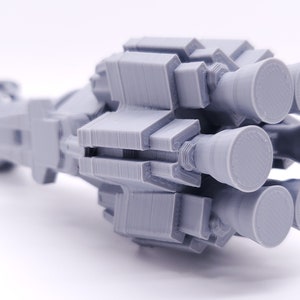 Truman-class - 1", 3", 6" or 12" Model - Custom Kit Space Ship ...