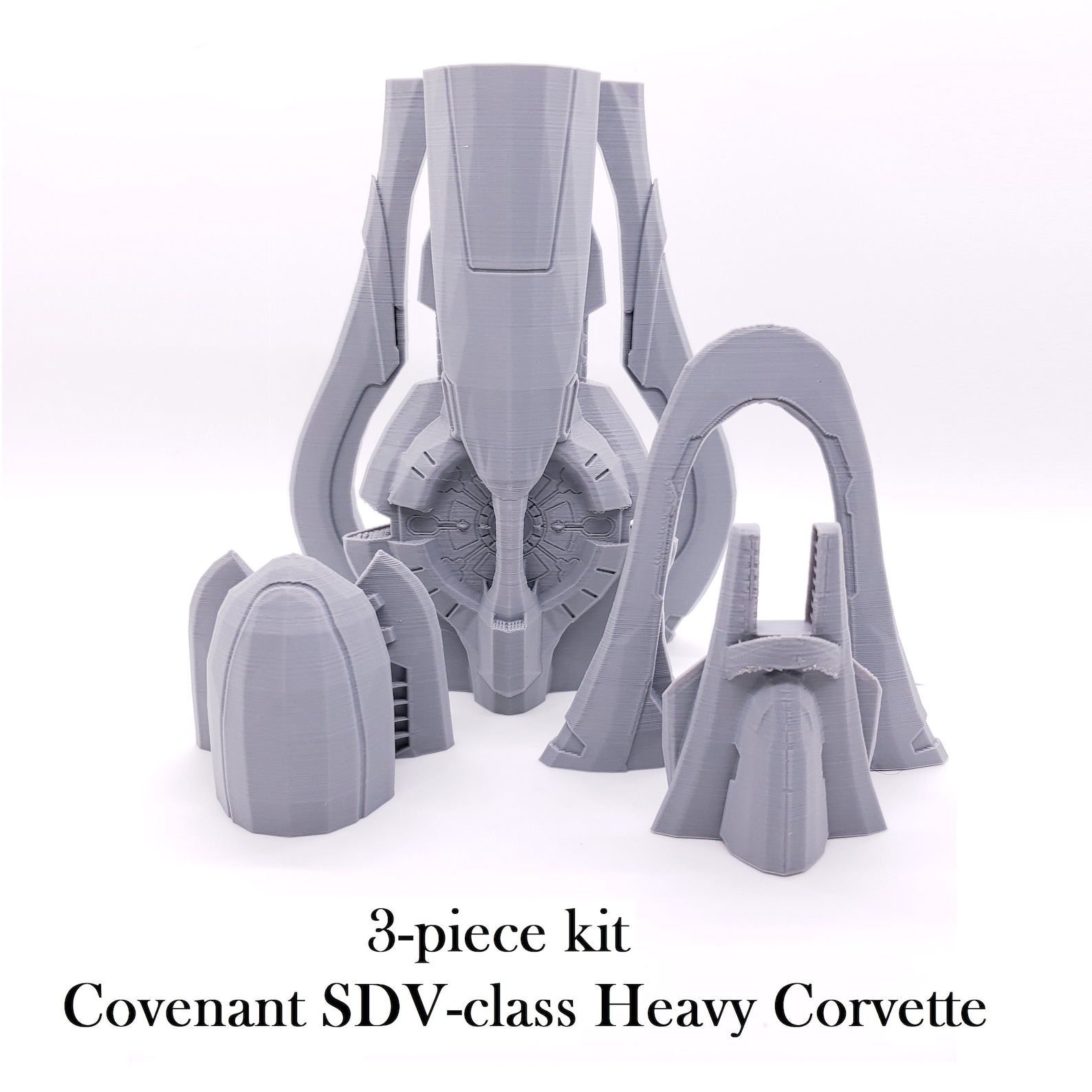 Sdv-class Heavy Corvette Covenant 31cm/12in Model Kit - Etsy