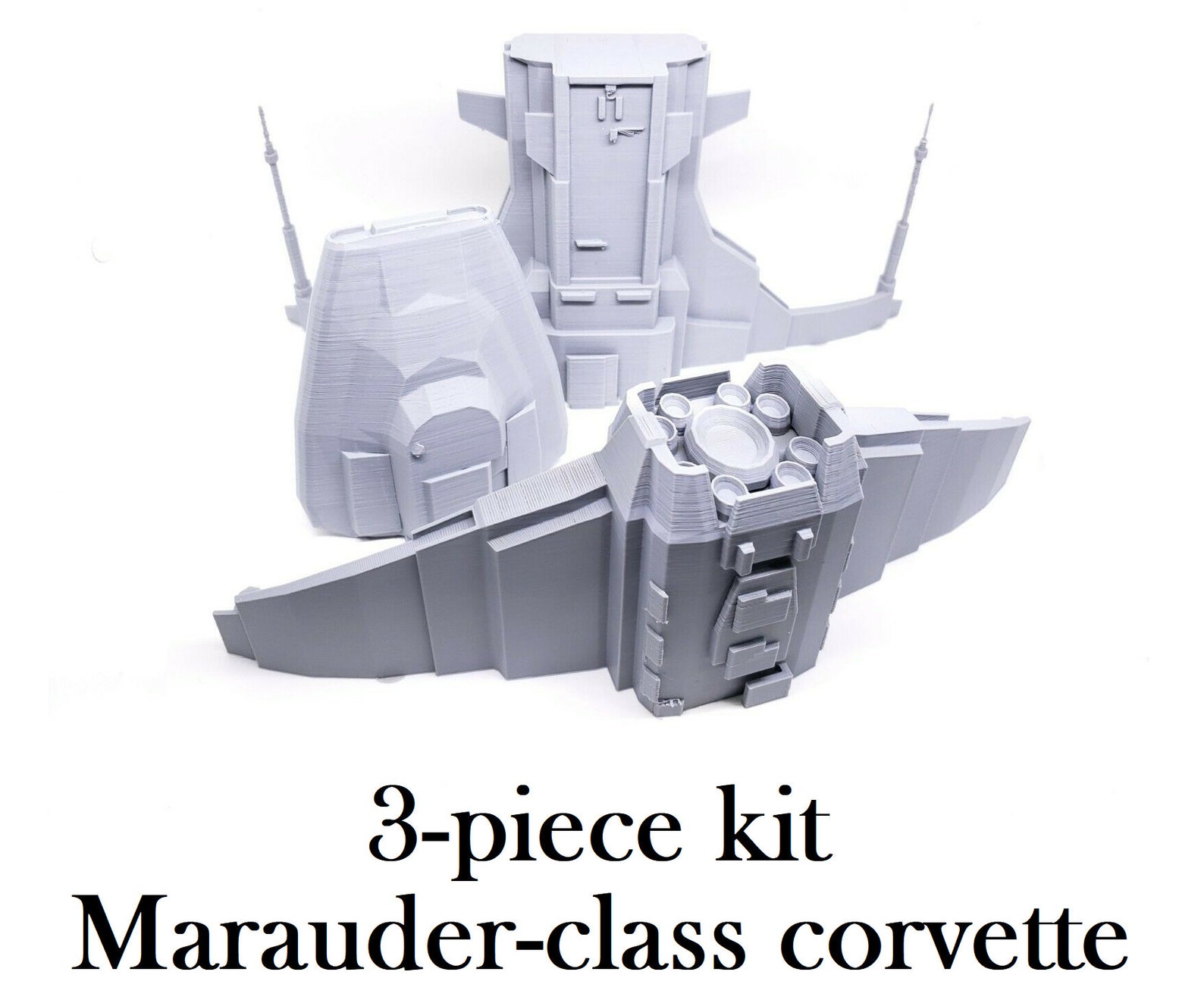 Marauder-class Corvette - 12" or 15" Custom Model Kit - Galactic ...