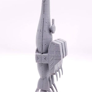 Garfish Class 1", 3", 6" or 12" Model - Custom Kit Robotech Space Ship ...