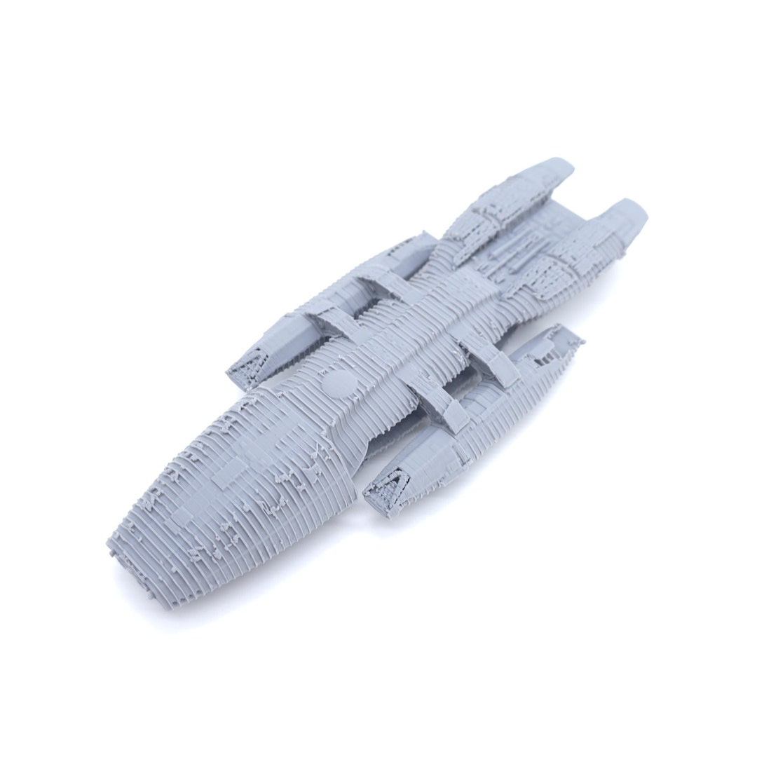 Jupiter - 1", 3", 6" or 12" Model - Custom Spaceship Sci-fi Model Kit ...