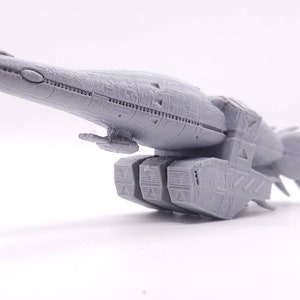 Garfish Class 1", 3", 6" or 12" Model - Custom Kit Robotech Space Ship ...