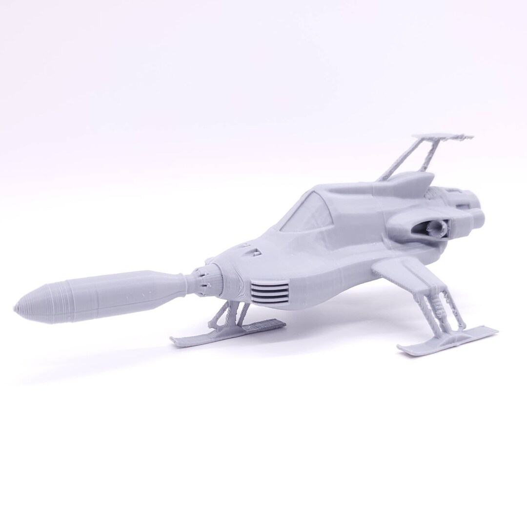 SHADO Interceptor - 1", 3", 6" or 12" Model - Custom Kit UFO Moonbase ...
