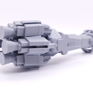 Truman-class - 1", 3", 6" or 12" Model - Custom Kit Space Ship ...