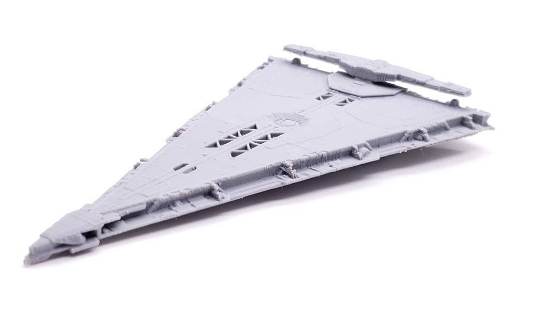 First Order - 1", 3", 6" or 12" Model - Custom Spaceship Sci-fi Model ...