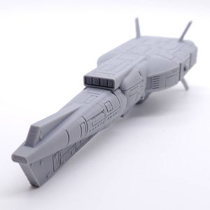 Banshee Class Destroyer - 1", 3", 6" or 12" Model - Custom Kit Robotech ...