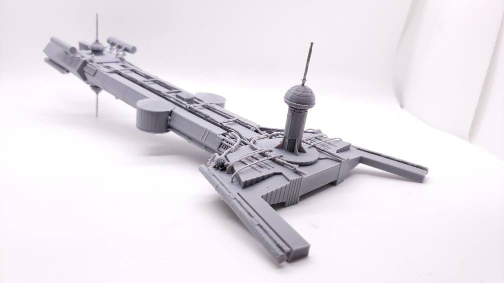 U.S.S. Cygnus - 12" Model Kit - Death Ship From the Black Hole Disney ...