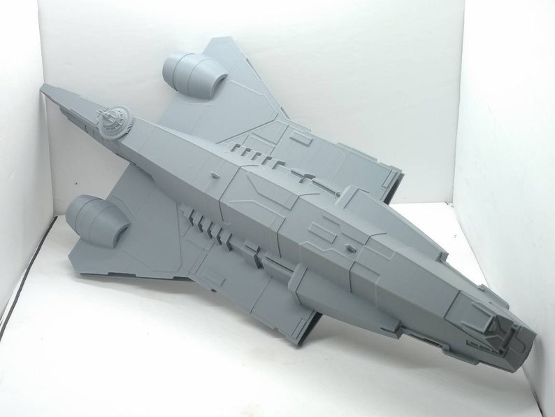 Gozanti - 36cm/14in Model Kit - Custom Spaceship Sci-fi Model Kit Space ...