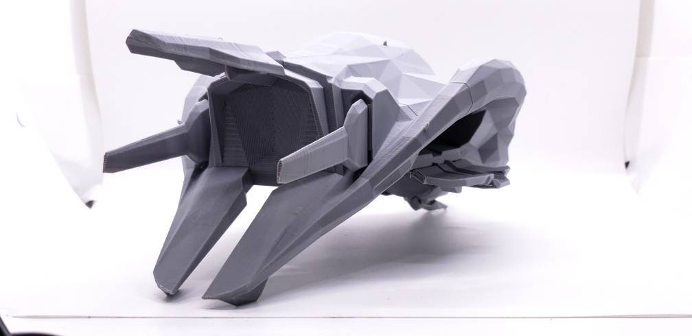 Phantom - 9" or 12" Model - Custom Spaceship Sci-fi Model Kit Space ...