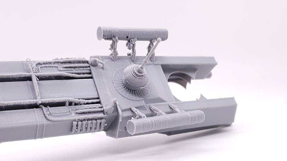 U.S.S. Cygnus - 12" Model Kit - Death Ship From the Black Hole Disney ...