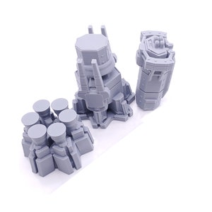 Truman-class - 1", 3", 6" or 12" Model - Custom Kit Space Ship ...