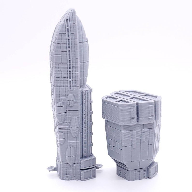 Dreadnaught-class Heavy Cruiser - 1", 3", 6" or 12" Model Kit Custom ...