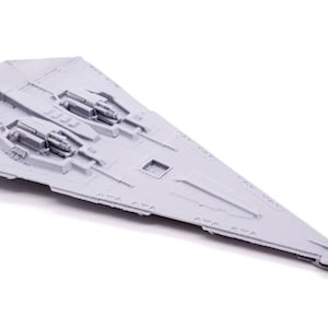 First Order - 1", 3", 6" or 12" Model - Custom Spaceship Sci-fi Model ...
