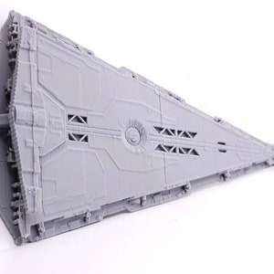 First Order - 1", 3", 6" or 12" Model - Custom Spaceship Sci-fi Model ...