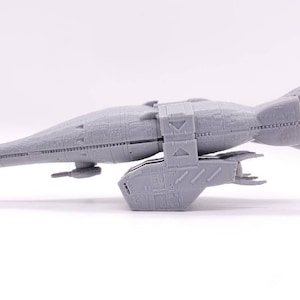 Garfish Class 1", 3", 6" or 12" Model - Custom Kit Robotech Space Ship ...
