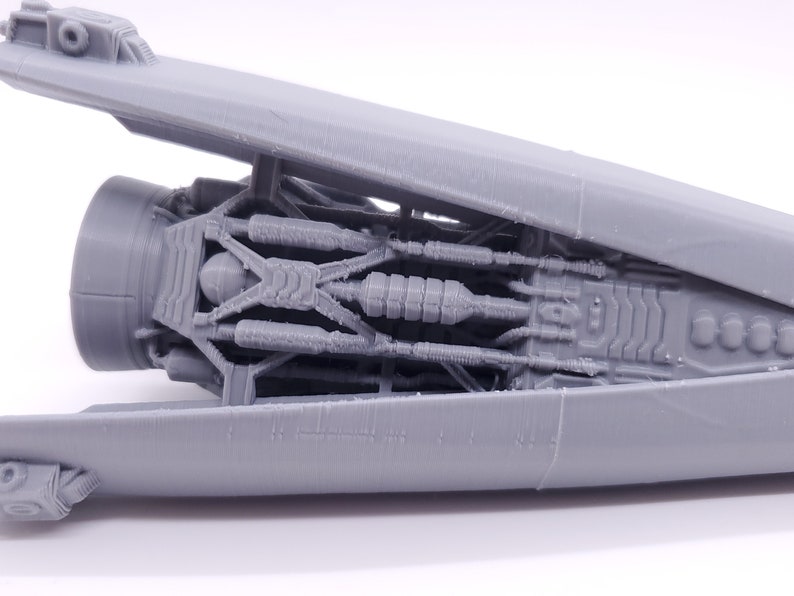 Razorback - 1", 3", 6" or 12" Model - Custom Kit Firehawk Space Ship ...