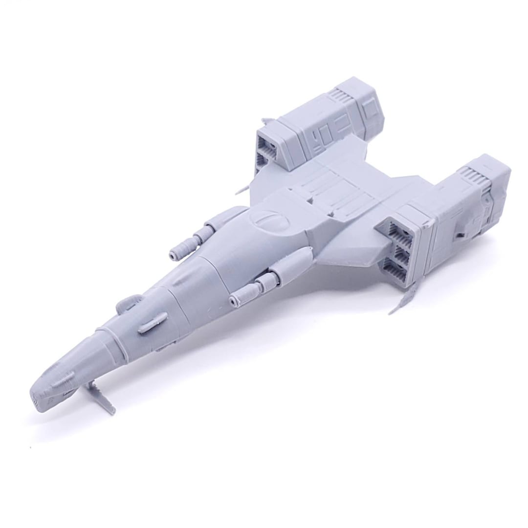 Oberth Class 1", 3", 6" or 12" Model - Custom Kit Robotech Space Ship ...