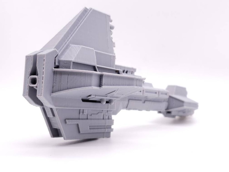 Starhawk-class Battleship - 1", 3", 6" or 9" Model Kit Custom ...