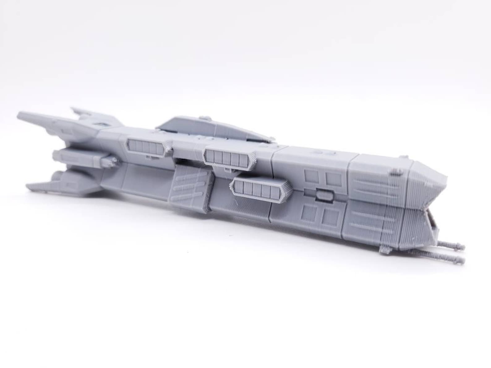 Ikazuchi Class 1", 3", 6" or 12" Model - Custom Kit Robotech Space Ship ...