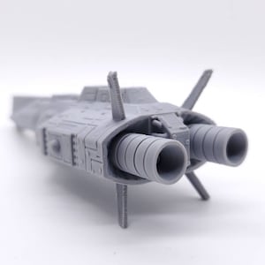 Banshee Class Destroyer - 1", 3", 6" or 12" Model - Custom Kit Robotech ...
