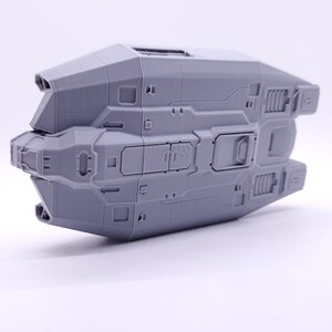 Type-6 Transporter - 1", 3", 6", 12" or 18" Model - Custom Spaceship ...