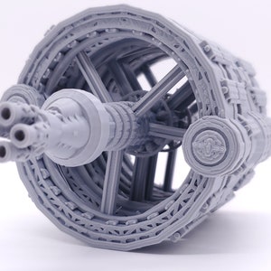 Resolute Colony Ship - 1", 3", 6" or 9" Model - Custom Kit Ship Lost in ...