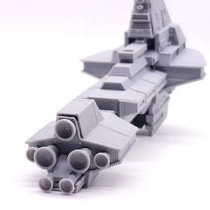 Starhawk-class Battleship - 1", 3", 6" or 9" Model Kit Custom ...