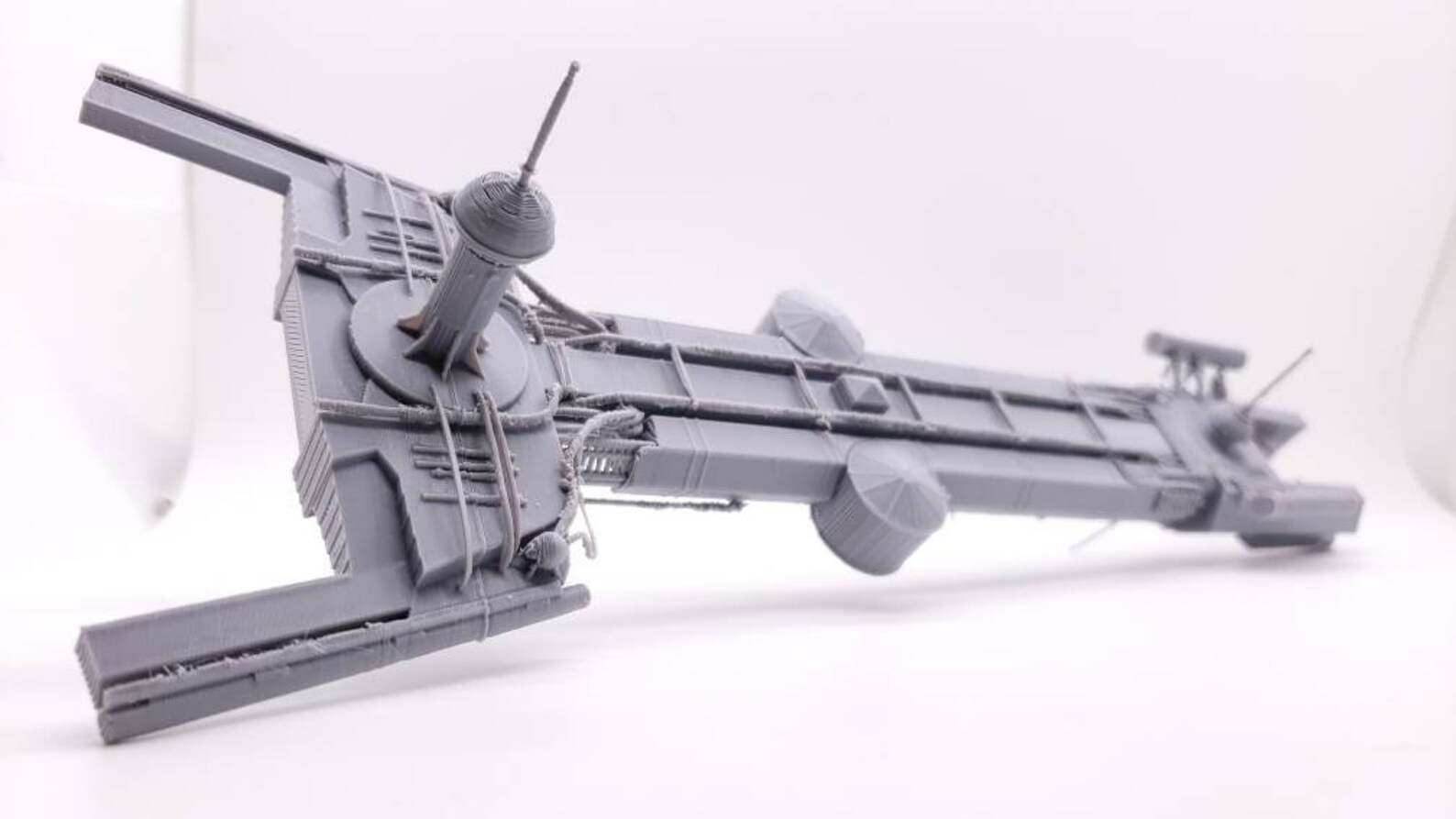 U.S.S. Cygnus - 12" Model Kit - Death Ship From the Black Hole Disney ...