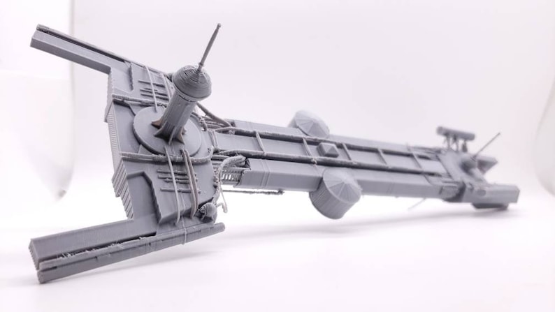 U.S.S. Cygnus 12 Model Kit Death Ship From the Black - Etsy