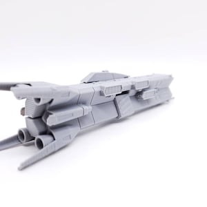 Ikazuchi Class 1", 3", 6" or 12" Model - Custom Kit Robotech Space Ship ...