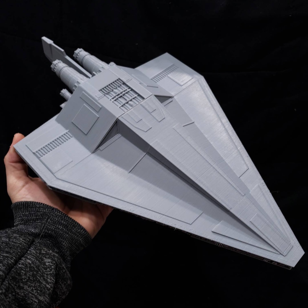Acclamator - 12" or 16" Model - Custom Spaceship Sci-fi Model Kit Space ...