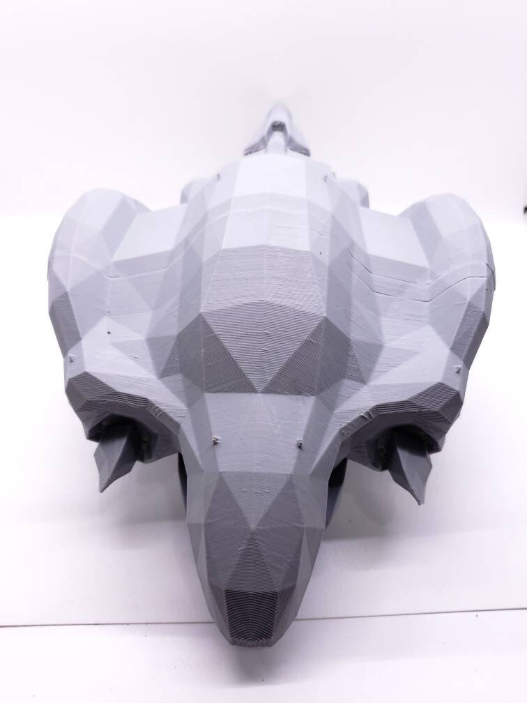 Phantom - 9" or 12" Model - Custom Spaceship Sci-fi Model Kit Space ...