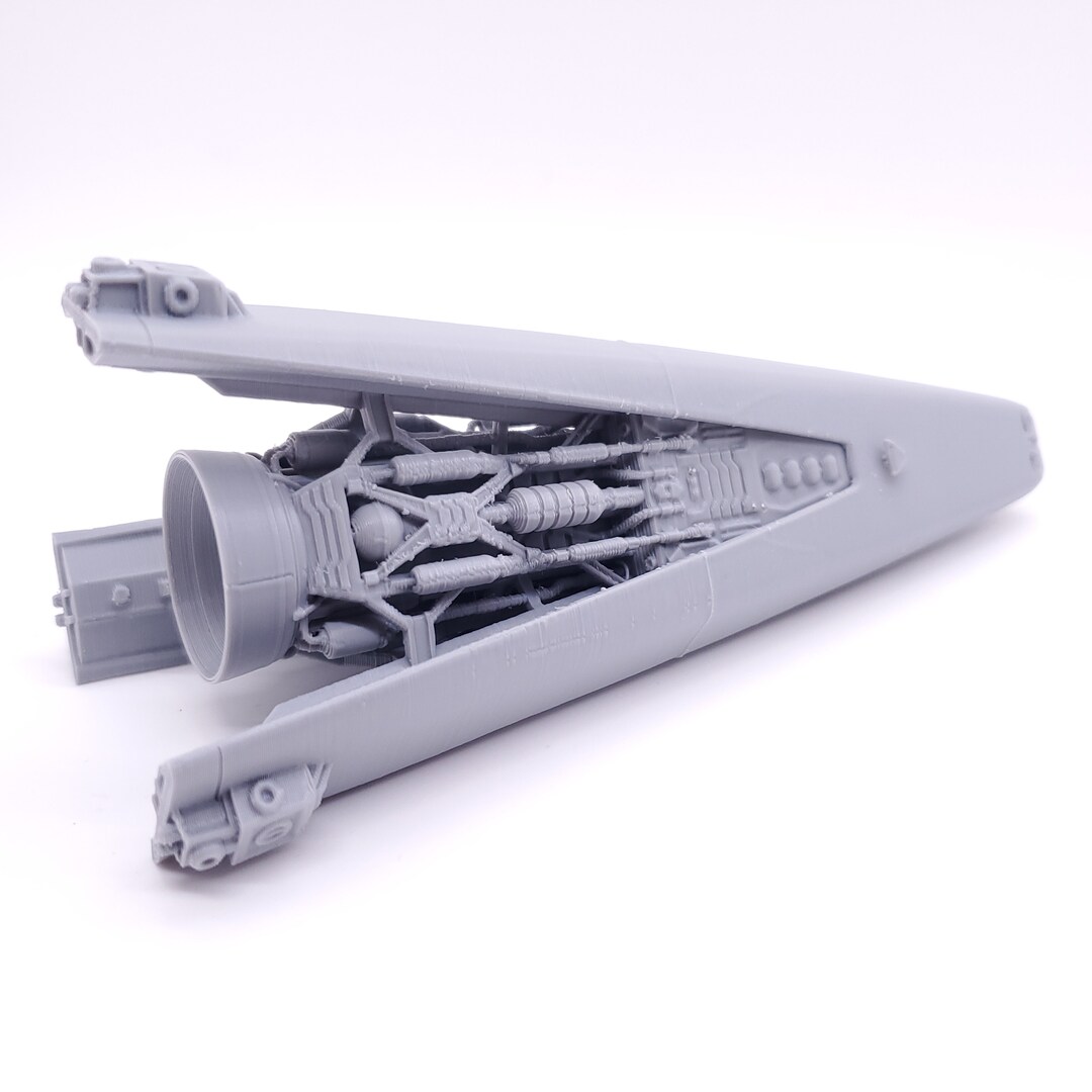 Razorback - 1", 3", 6" or 12" Model - Custom Kit Firehawk Space Ship ...