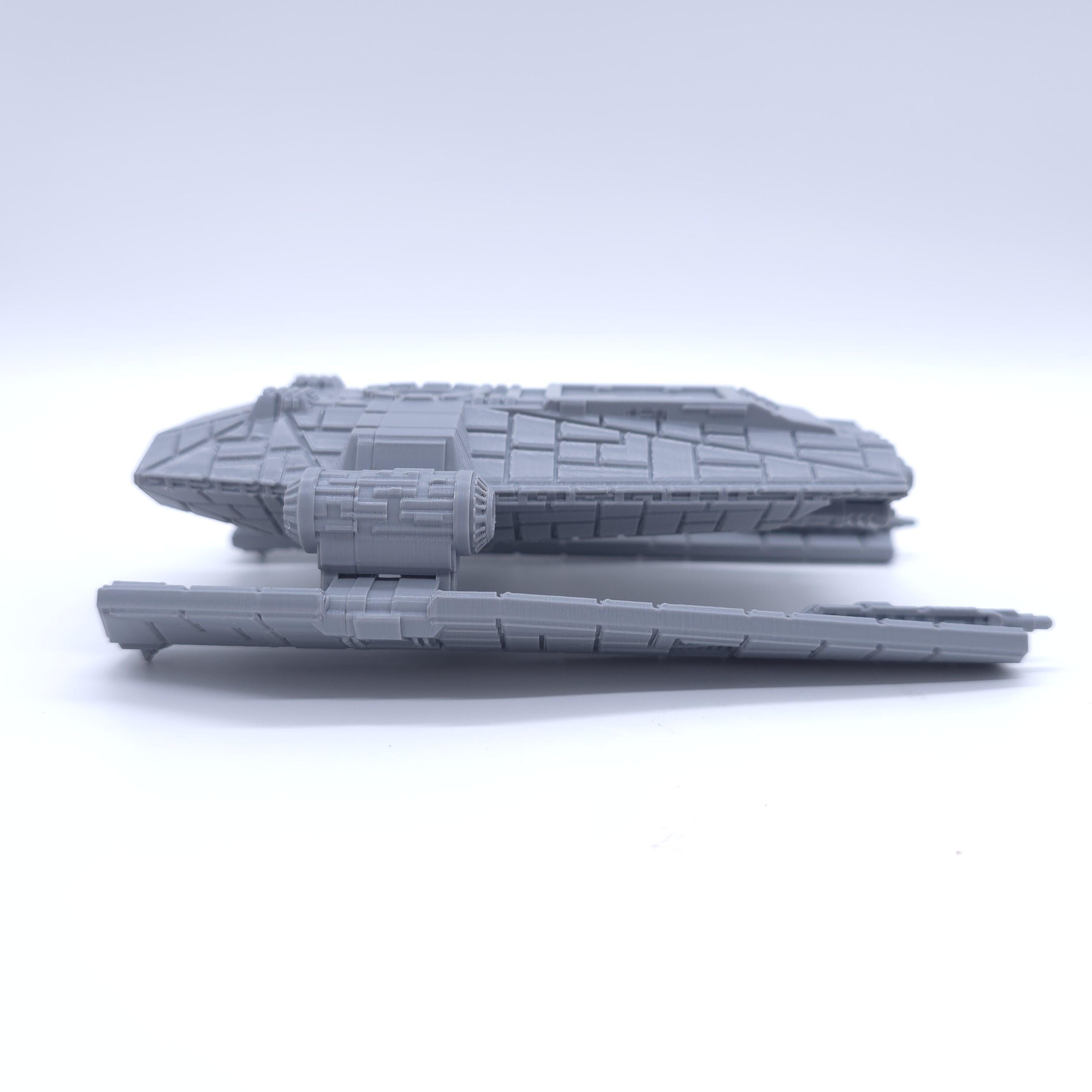 Fondor Haulcraft - 1", 3", 6" or 12" Model - Custom Spaceship Sci-fi ...