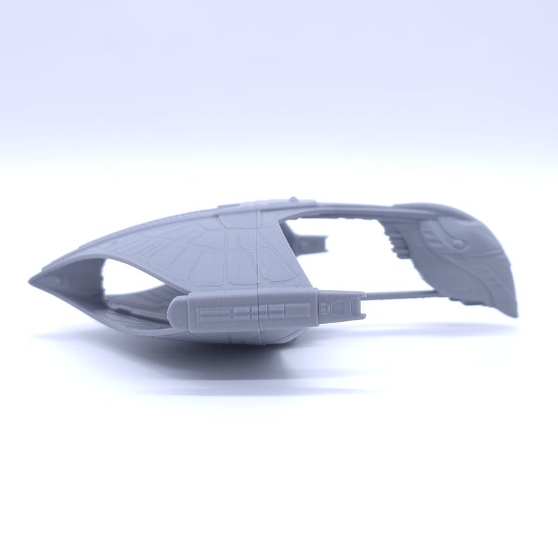 Warbird - 1", 3", 6" or 12" Model - Custom Spaceship Sci-fi Model Kit ...