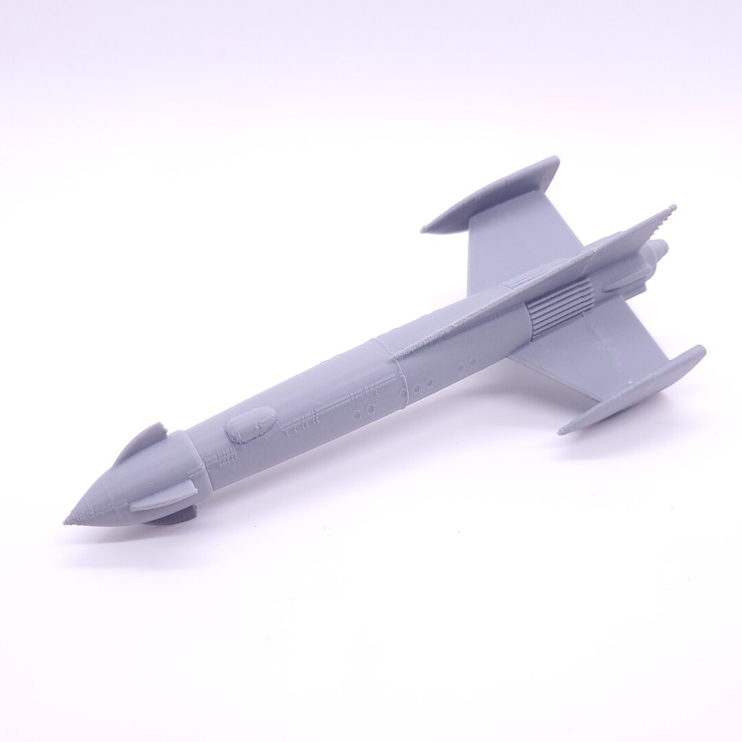 Fireball XL5 - 1", 3", 12" or 18" Model - Custom Spaceship Sci-fi Model ...