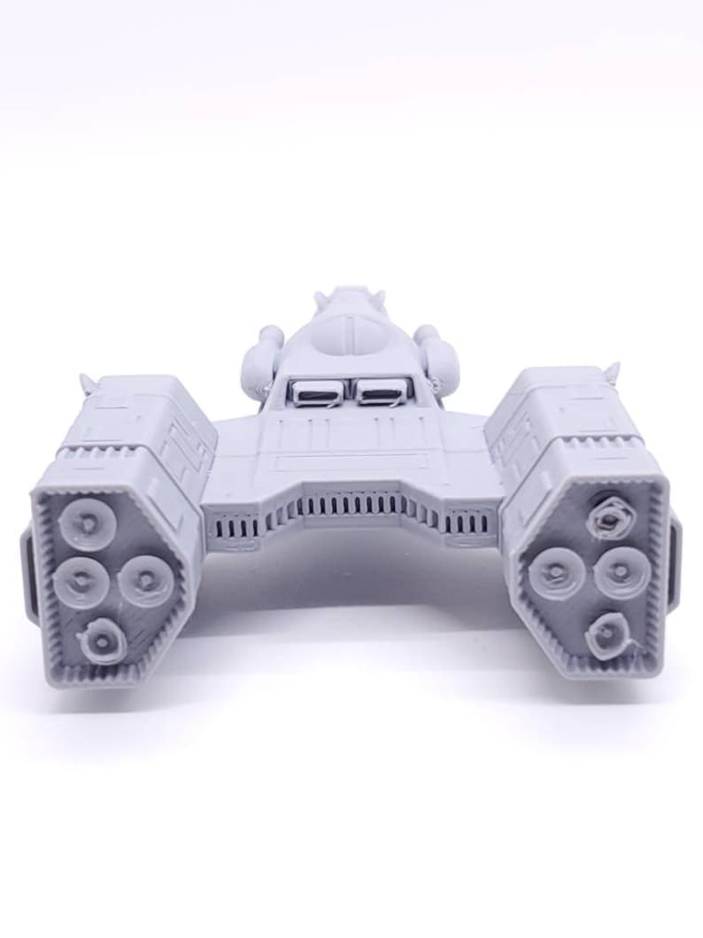 Oberth Class 1", 3", 6" or 12" Model - Custom Kit Robotech Space Ship ...