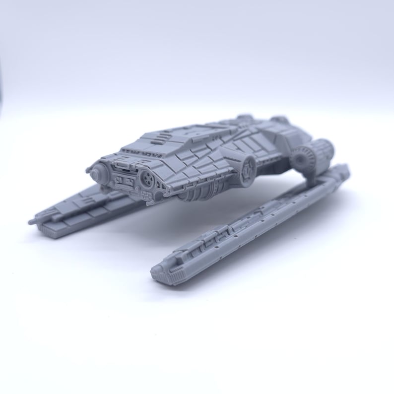 Fondor Haulcraft - 1", 3", 6" or 12" Model - Custom Spaceship Sci-fi ...