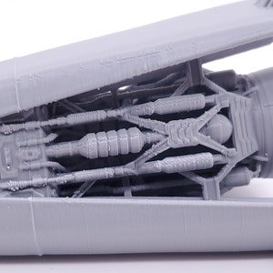 Razorback - 1", 3", 6" or 12" Model - Custom Kit Firehawk Space Ship ...
